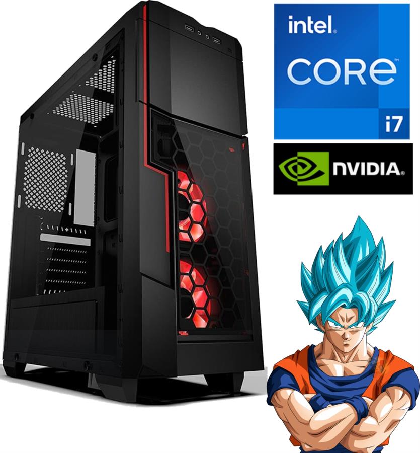 Pc Gamer Diseño - GOKU I7-32G Ram-500G-RTX3060 12GB